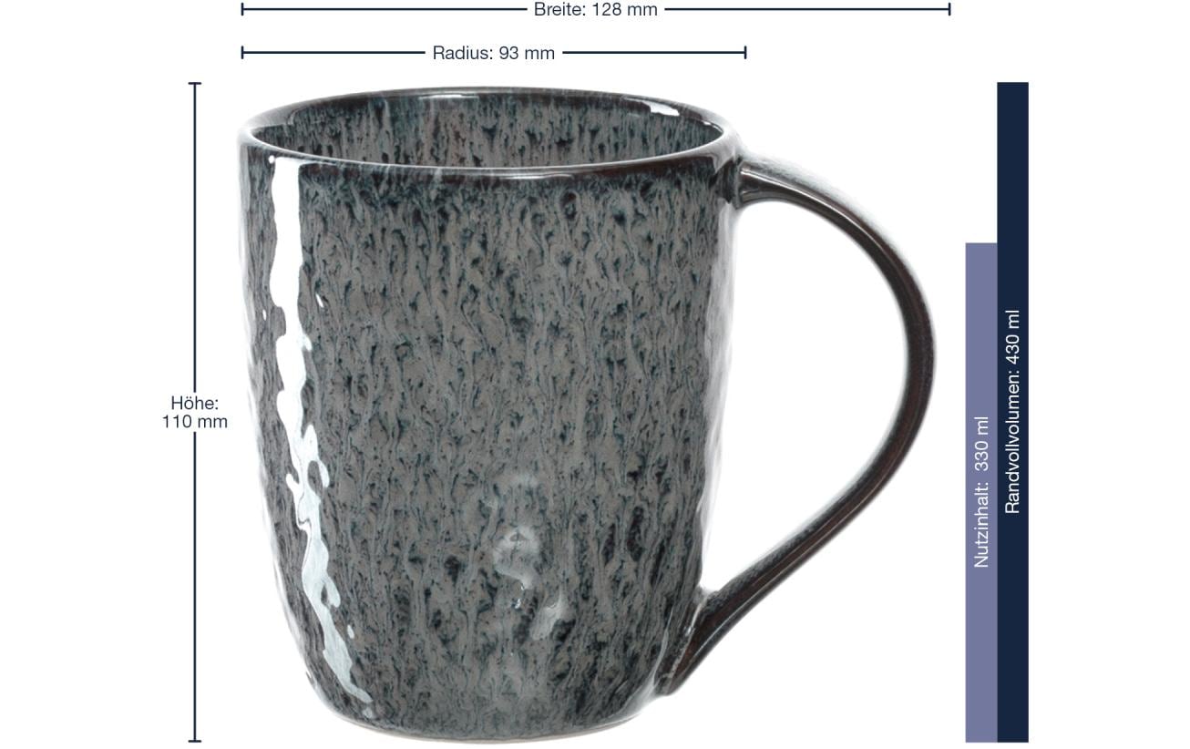 Leonardo Tasse Matera 430ml Anthrazit | C-866604