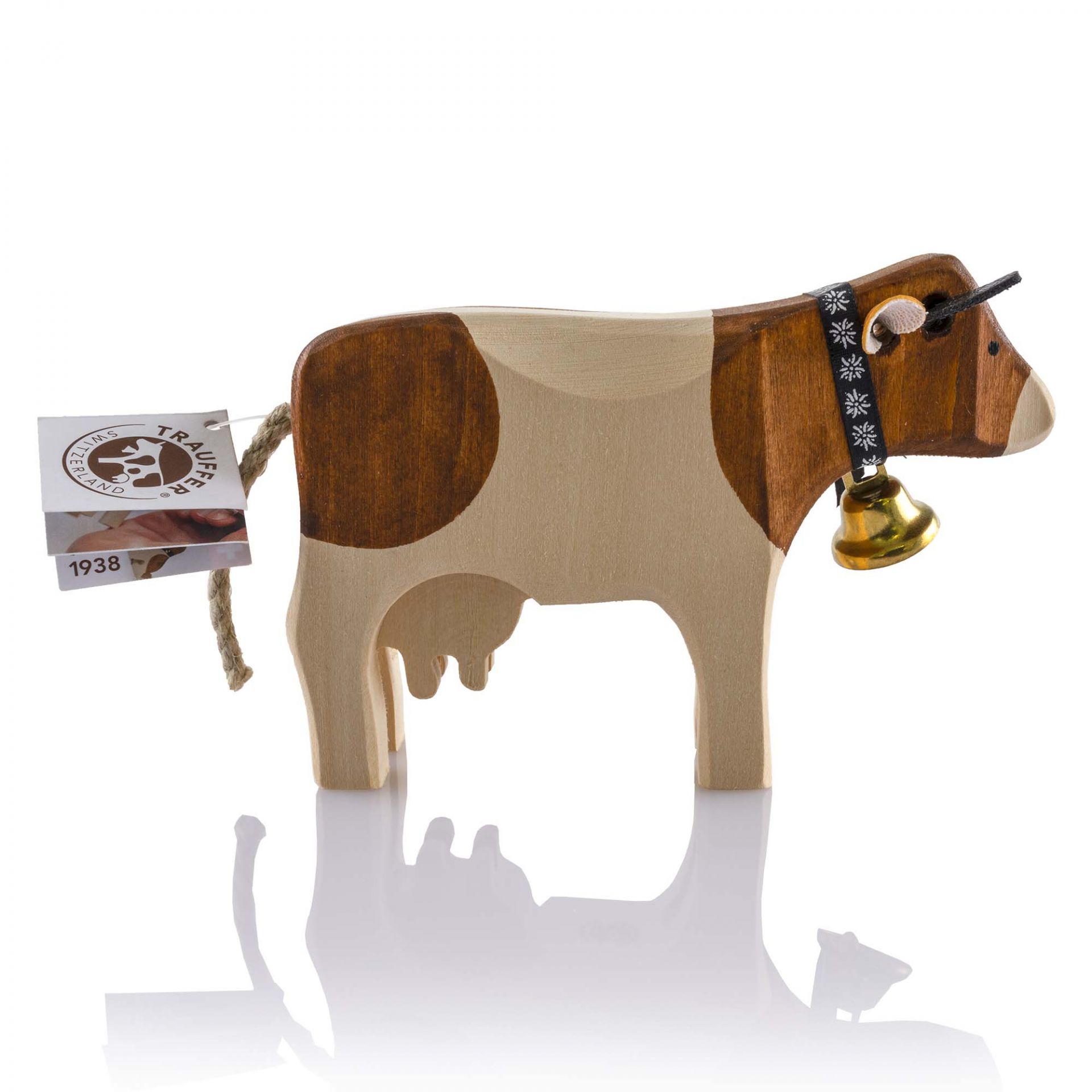 Trauffer Holzspielzeug "Kuh 2 stehend Red-Holstein" - Lass dich von ...